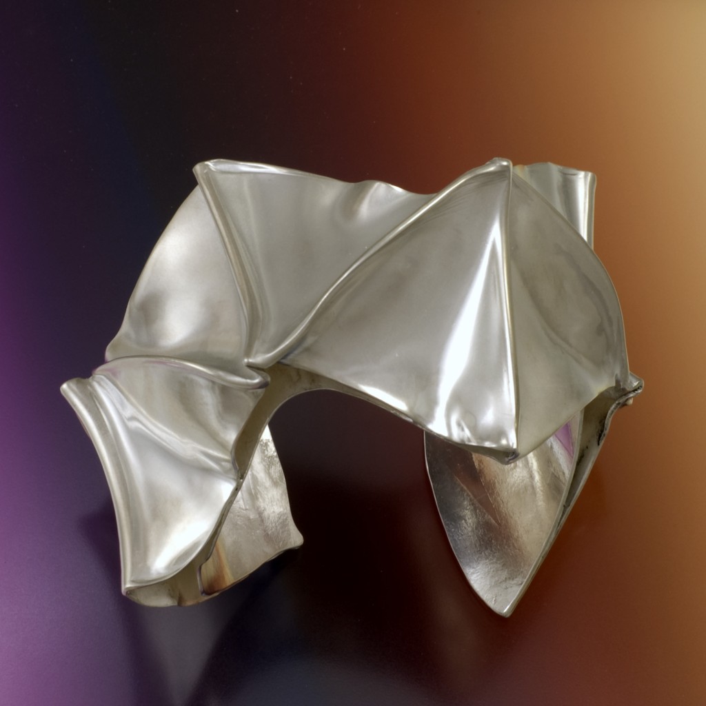Gold and Silver Jewelry made with the Technique of Fold Forming